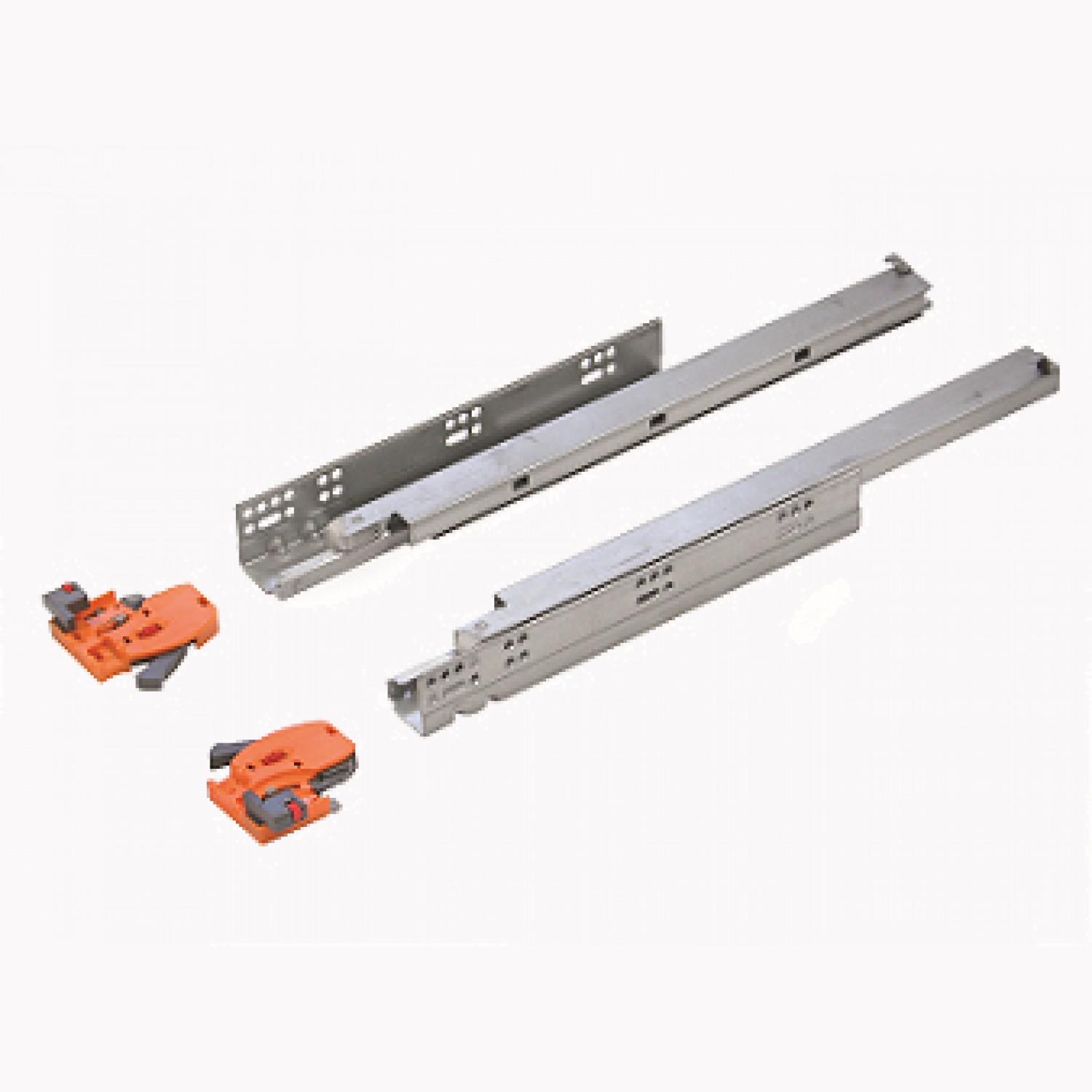 Drawer runners / Undermount drawer runners Push open - Rejs Ltd UK